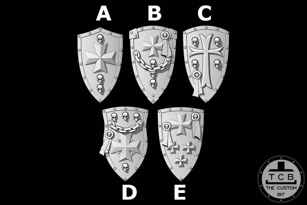TEMPLAR ROYAL GUARD SHIELD - THE CUSTOM BIT