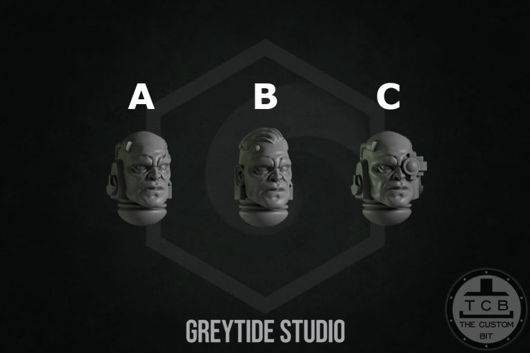GREYTIDE STUDIO HEADS 01 - THE CUSTOM BIT