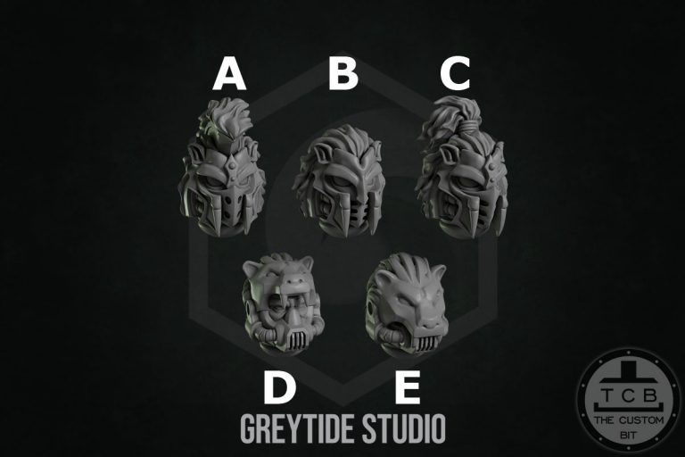 GREYTIDE STUDIO HEADS 13 - THE CUSTOM BIT