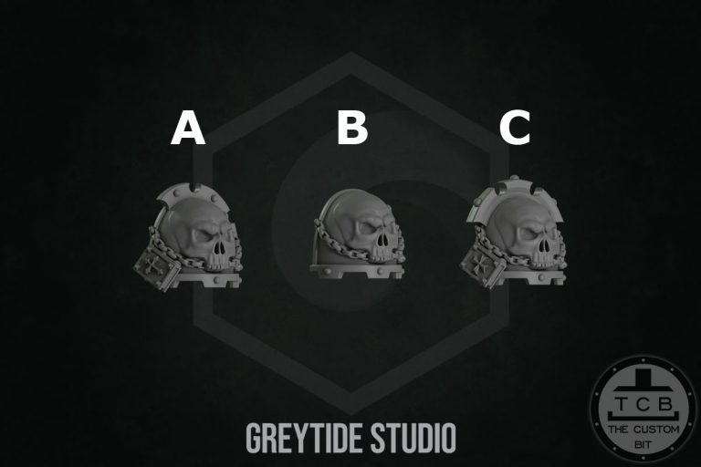 GREYTIDE STUDIO SHOULDER PAD 01 - THE CUSTOM BIT