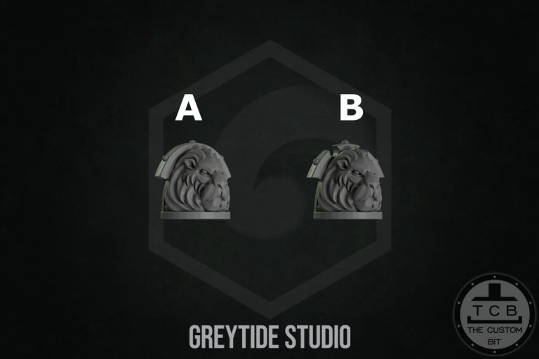 GREYTIDE STUDIO SHOULDER PAD 02 - THE CUSTOM BIT