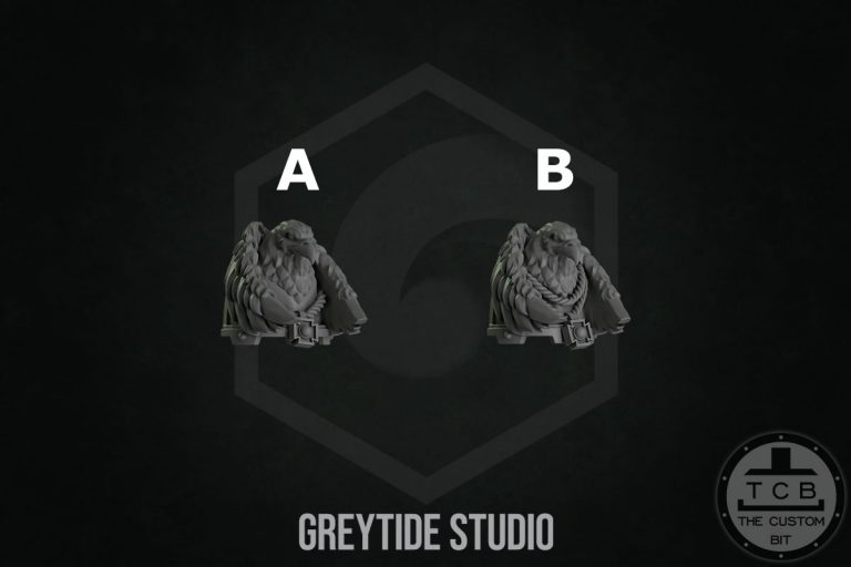 GREYTIDE STUDIO SHOULDER PAD 04 - THE CUSTOM BIT