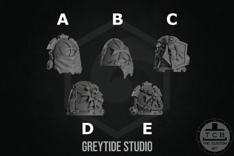 GREYTIDE STUDIO SHOULDER PAD 12 - THE CUSTOM BIT