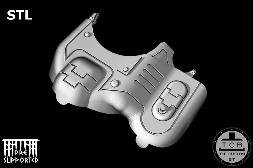 GA STORMWAVE TOP COVER STL - THE CUSTOM BIT