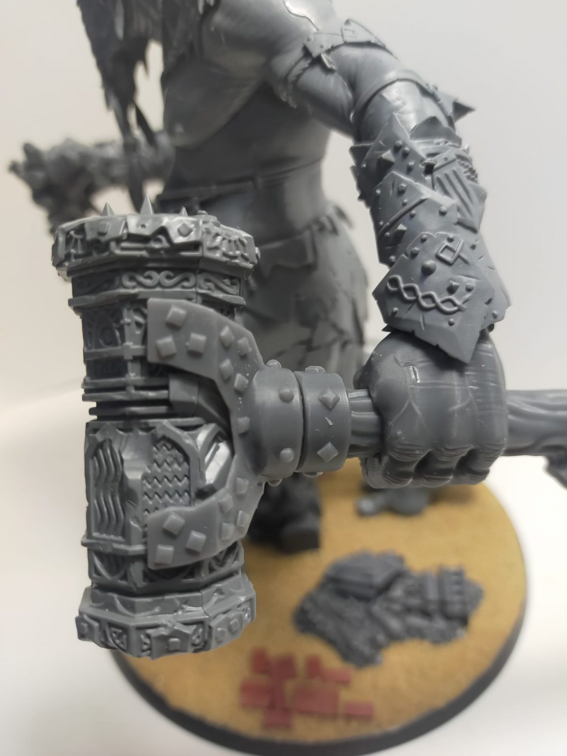 GIANT KING'S HAMMER HANDLE STL - THE CUSTOM BIT