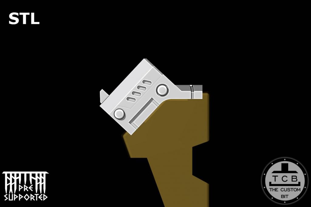 GA COMMANDER WEAPON ACCESSORY PACK STL - THE CUSTOM BIT