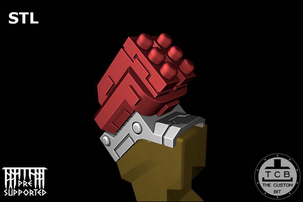 GA COMMANDER WEAPON ACCESSORY PACK STL - THE CUSTOM BIT