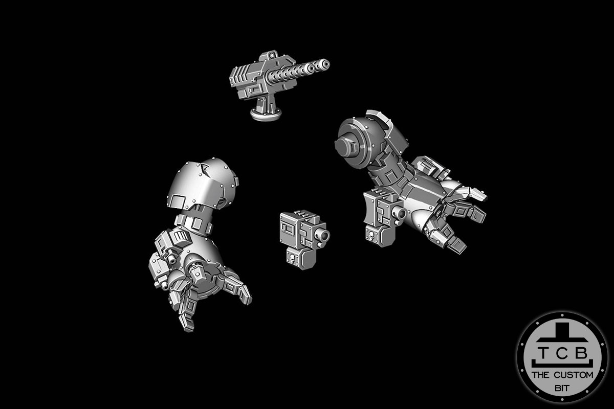 COMBAT BIG ROBOT ARMOUR KIT - THE CUSTOM BIT