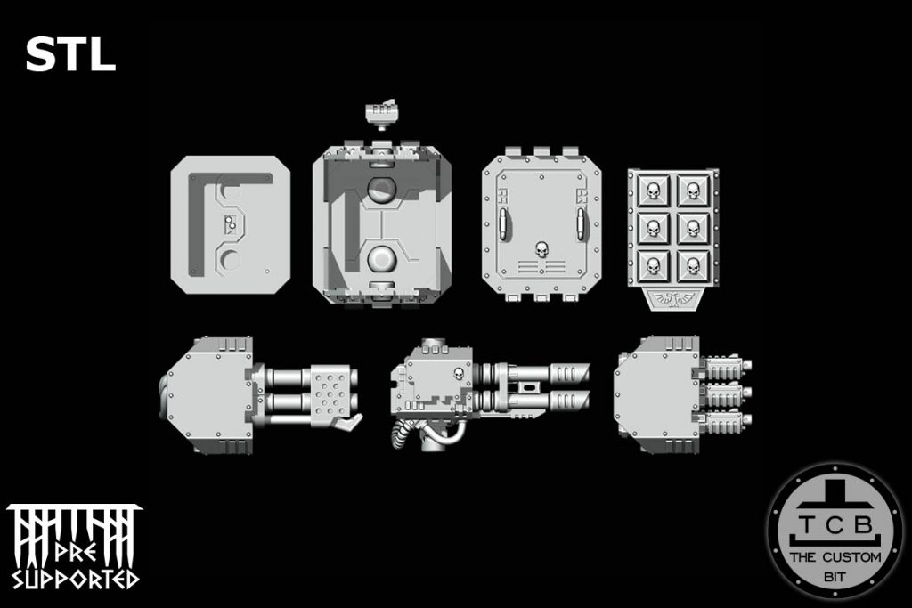 POH HEAVY TANK PACK STL - THE CUSTOM BIT