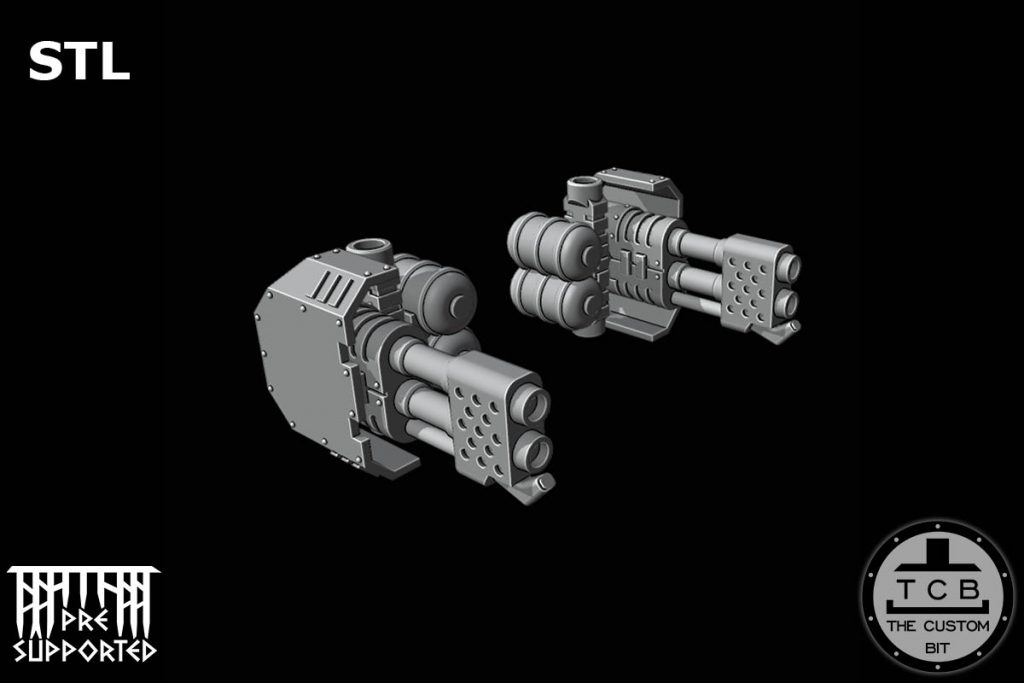 POH HEAVY TANK PACK STL - THE CUSTOM BIT