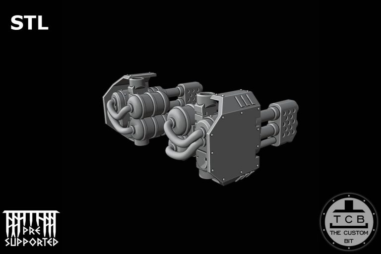 POH HEAVY TANK PACK STL - THE CUSTOM BIT