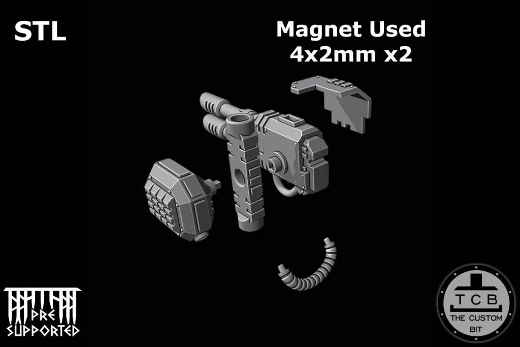 POH HEAVY TANK PACK STL - THE CUSTOM BIT