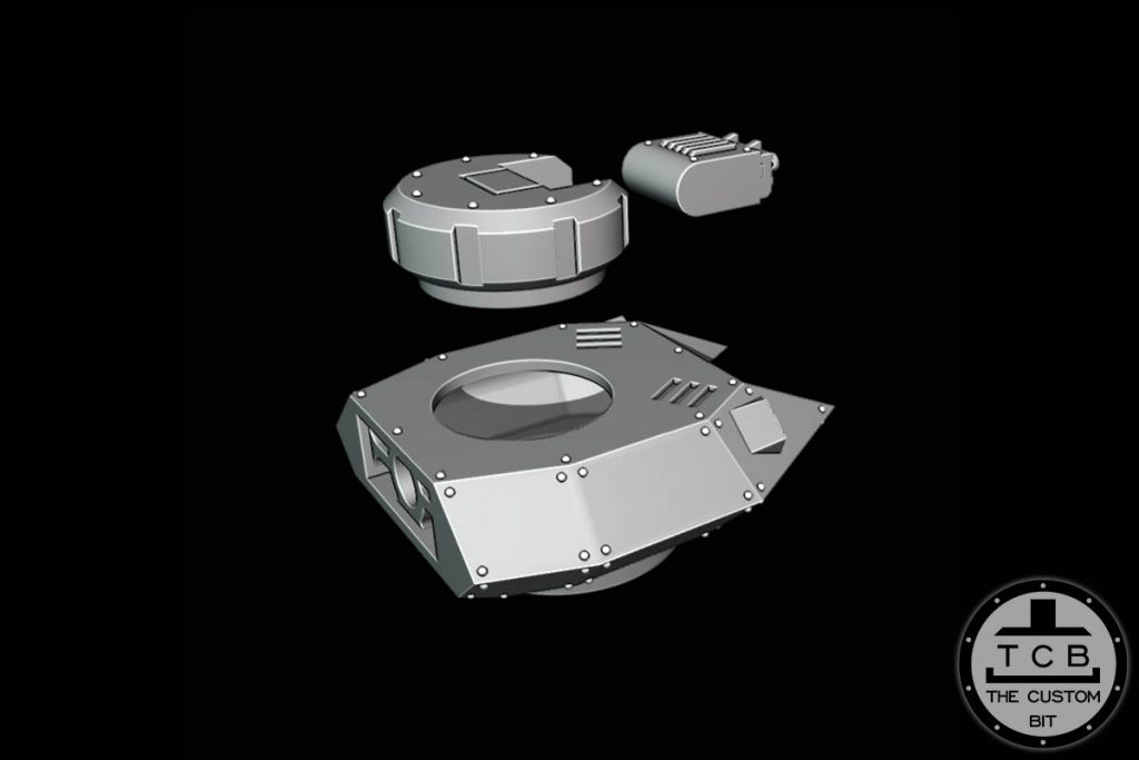 CRUSADER TANK TURRET PACK - THE CUSTOM BIT