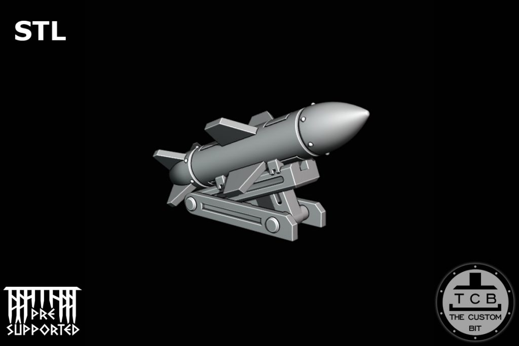 TANK HUNTER MISSILE STL - THE CUSTOM BIT