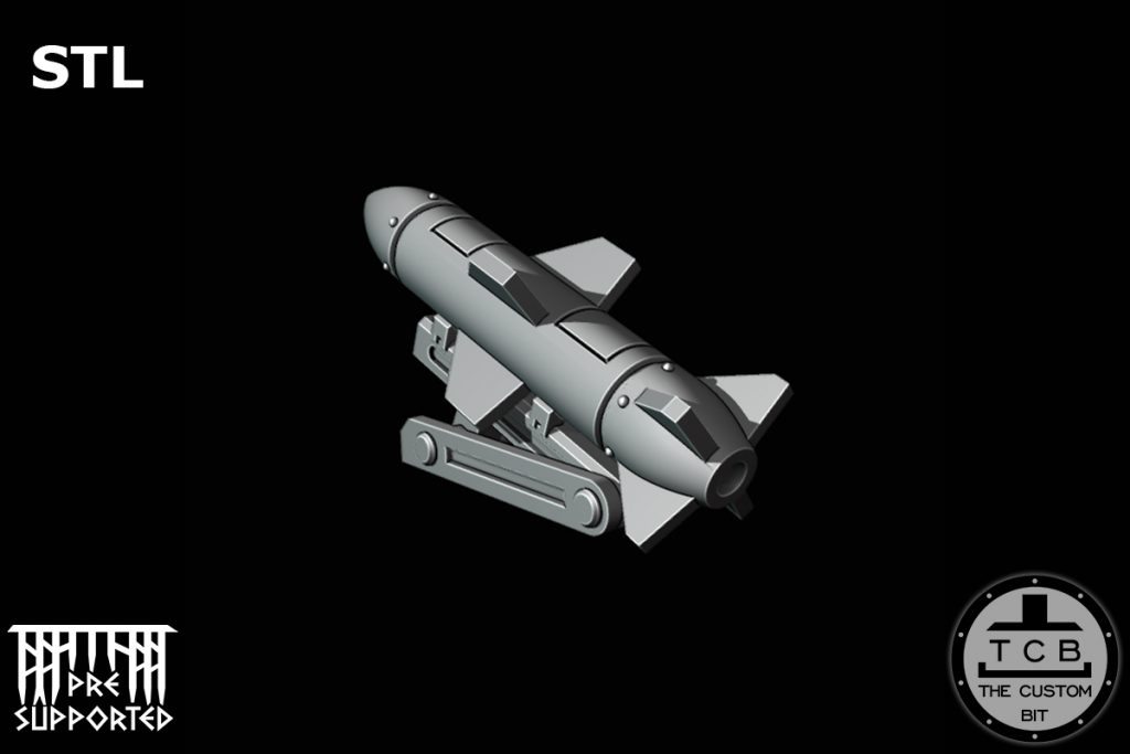 TANK HUNTER MISSILE STL - THE CUSTOM BIT