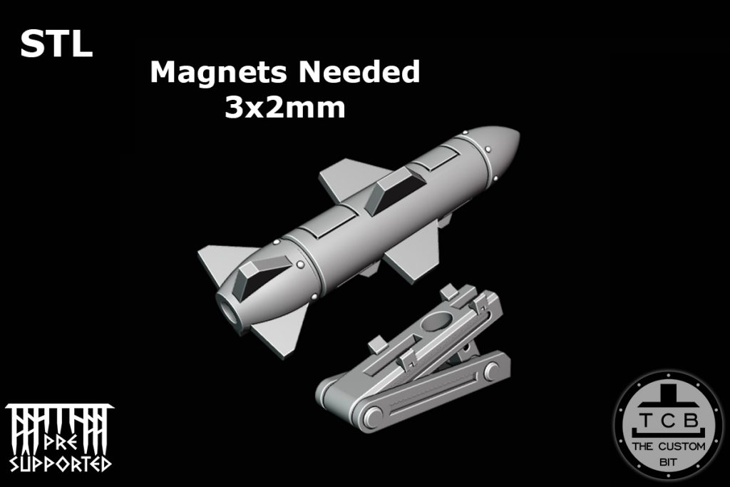 TANK HUNTER MISSILE STL - THE CUSTOM BIT