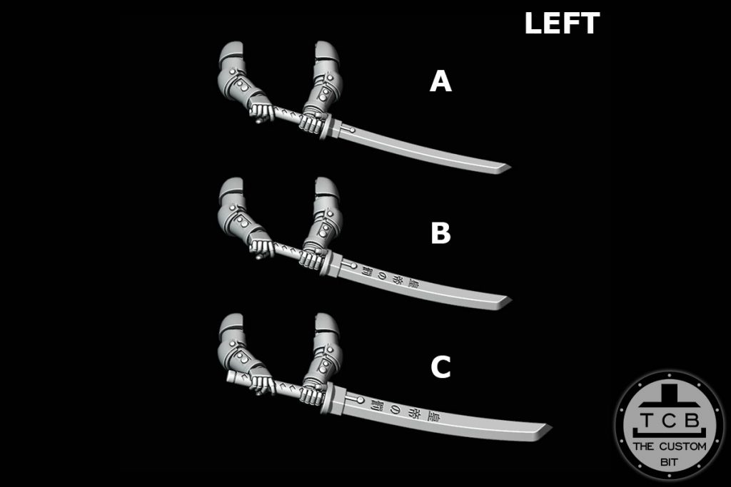 SAMURAI KATANA POSE 03 - THE CUSTOM BIT