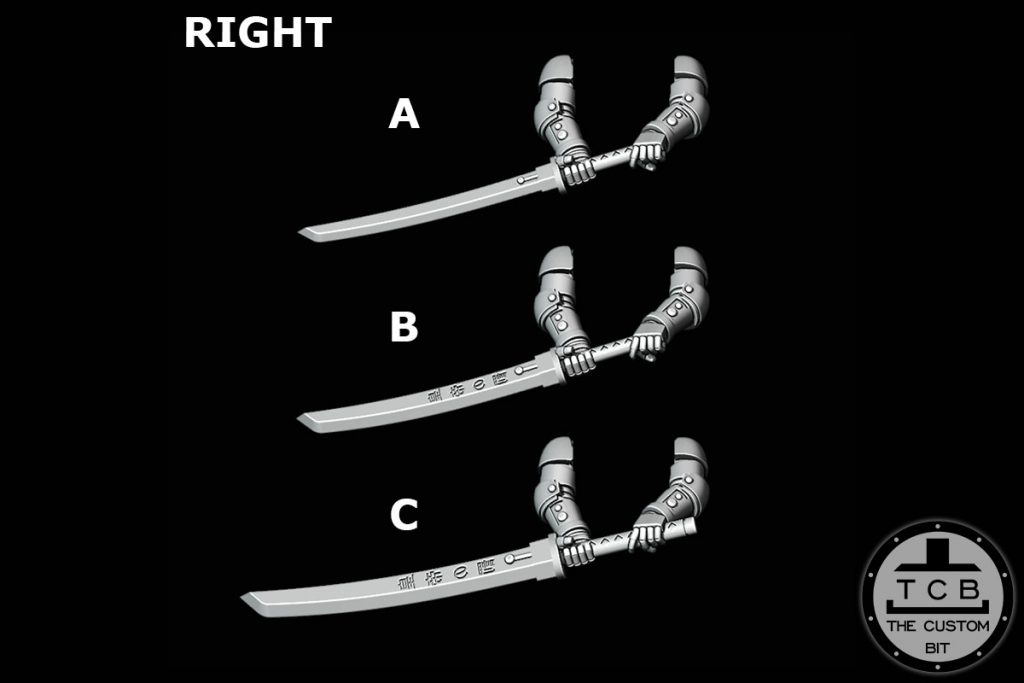 SAMURAI KATANA POSE 03 - THE CUSTOM BIT