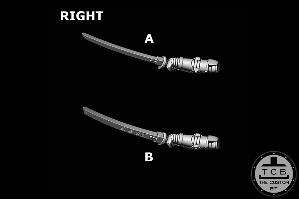 SAMURAI KATANA POSE 05 - THE CUSTOM BIT
