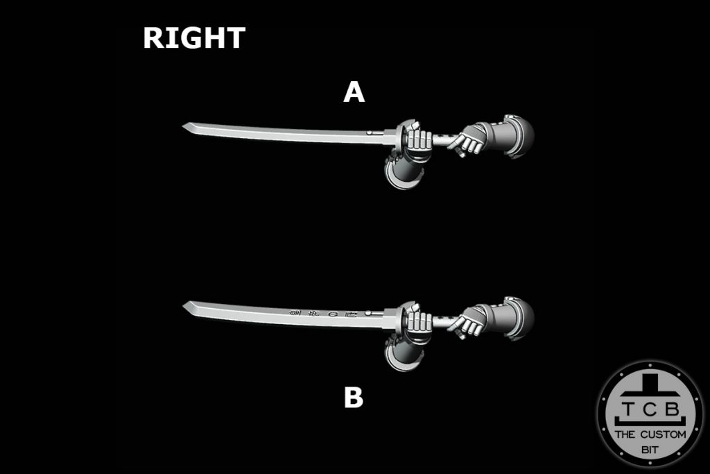 SAMURAI KATANA POSE 06 - THE CUSTOM BIT